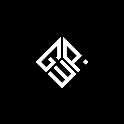 Gwp Letter Logo Design On Black Background Gwp Creative Initials