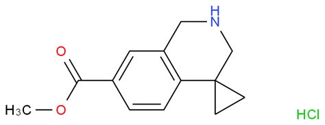 Methyl 2 3 Dihydro 1 H Spiro Cyclopropane 1 4 Isoquinoline 7