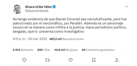 Flip Regañó A Álvaro Uribe Por Relacionar A Daniel Coronell Con El