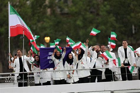 شوخی با لباس کاروان ایران در افتتاحیه المپیک؛ این شما و این تیم پزشکی