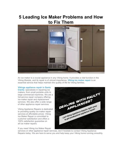 How To Fix A Slow Ice Maker At Judith Carmel Blog