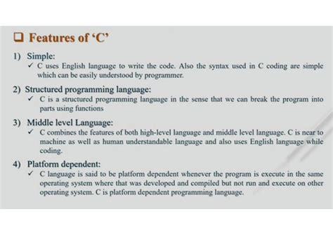 SOLUTION Unit 2 C Part 1 Structure Of C Program Header Files And Data