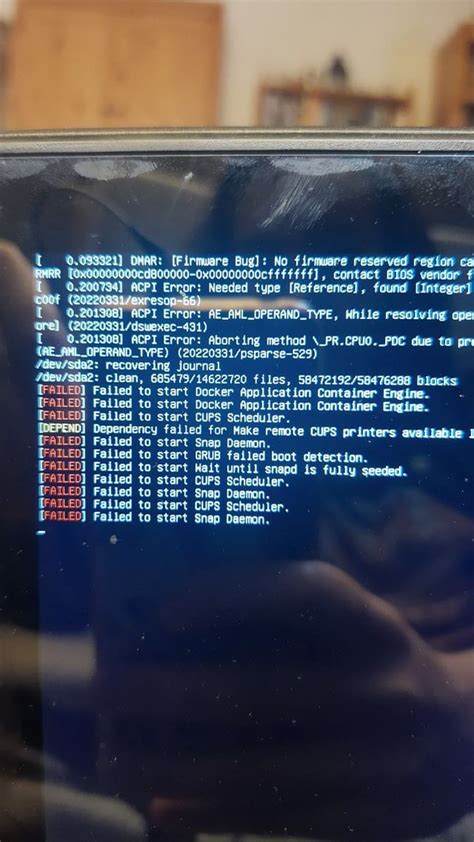 Ubuntu Wont Boot Any Way To Fix This And If Not Can I Get To My
