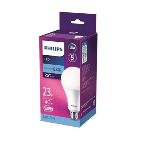 Lâmpada LED Bulbo Bivolt 23W 6500K Branco Frio PHILIPS