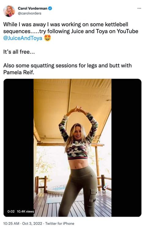 Carol Vorderman 61 Dances In Leggings After Slamming Critics Telling