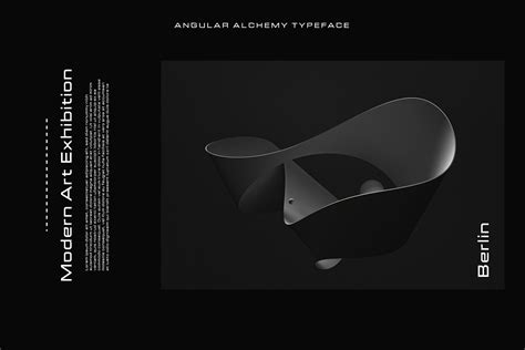 Angular Alchemy Geometric Typeface Hipfonts