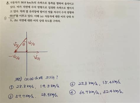 물리학 문제 도와주세요 지식in