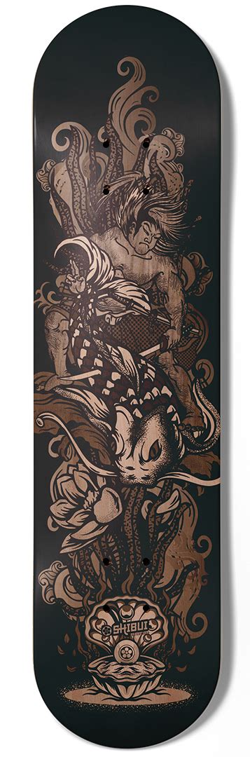 Shibui Koi Skateboard Deck 825 Slicks Skate Store