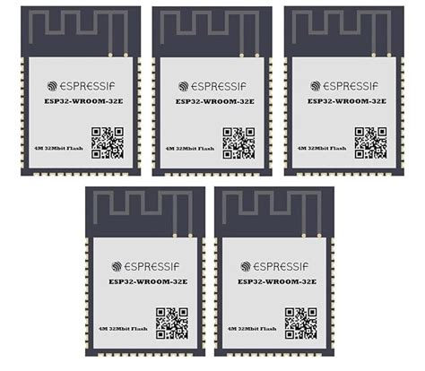 Espressif ESP WROOM E M Mbit Flash WiFi Bluetooth Module Pack Of Buy Espressif