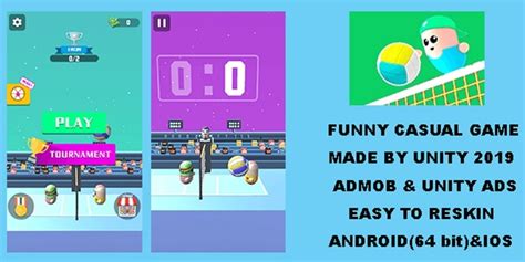 3d Amazing Volleyball Unity Project By Foxgames Codester