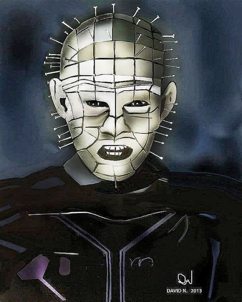 Hellraiser Pinhead Drawing 100x60