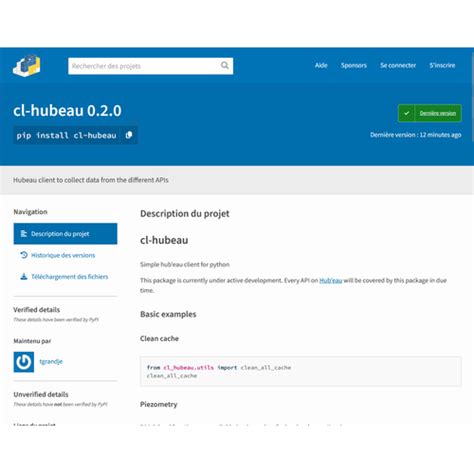 module python cl hubeau data gouv fr