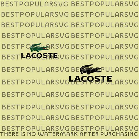 Lacoste SVG PNG PDF Clipart Cricut Bundle Digital Prints Etsy Australia