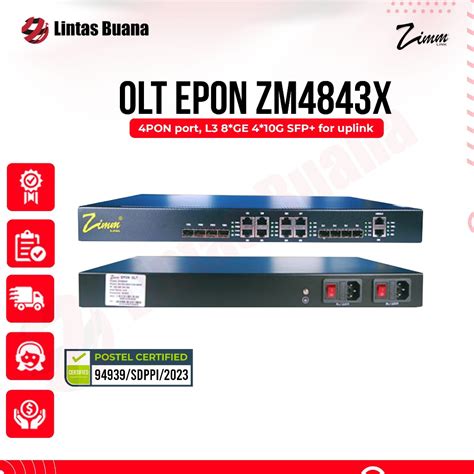 Jual OLT EPON HSGQ E04ID OLT HIOSO 4PON 1G Uplink OLT EPON 4 PON AC