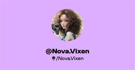 Novavixen Twitter Instagram Tiktok Twitch Linktree