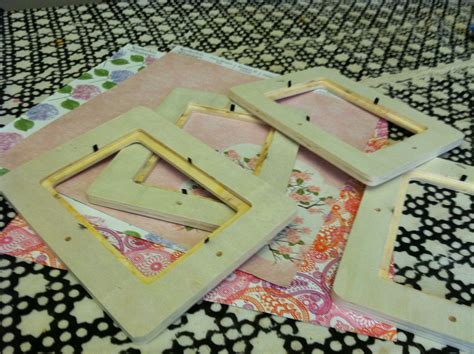 Mod Podge Picture Frames