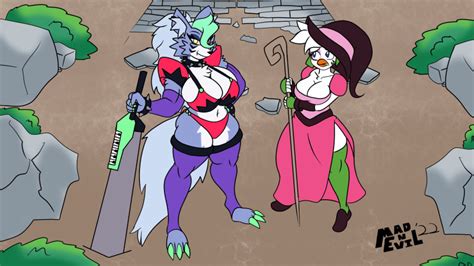 Rule 34 2d 2d Artwork 2d Artwork 2girls Big Breasts Breasts Claws Female Five Nights At