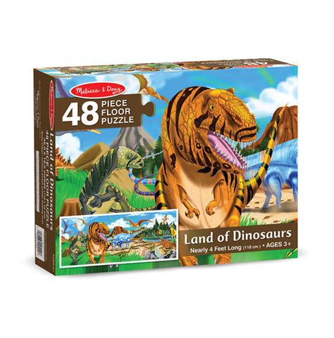 Buy Melissa And Doug Land Of Dinosaurs Floor Puzzle At Mighty Ape Nz
