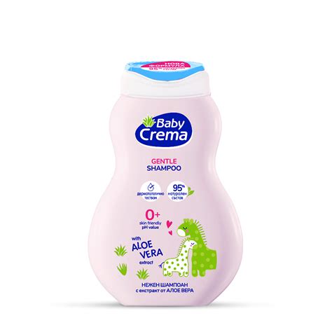 Бебешки шампоан Baby Crema с екстракт от алое вера, 250мл - Baby Crema