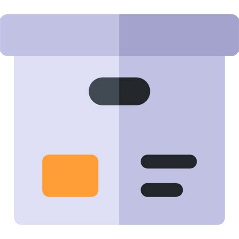Box Basic Rounded Flat Icon