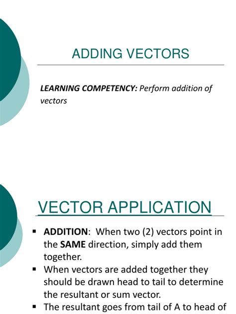 Adding Vectors Pdf Trigonometric Functions Geometry