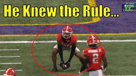 How This Player Snuck A 95 Yard Touchdown Youtube