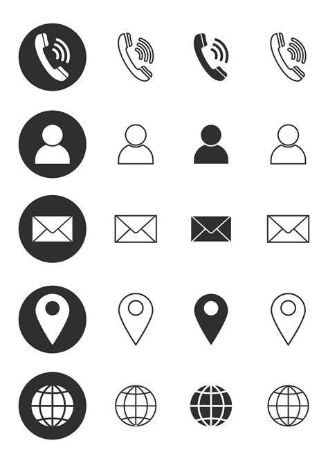 Web Linear Icons Set Outline Web Illustration Vector Art At Vecteezy