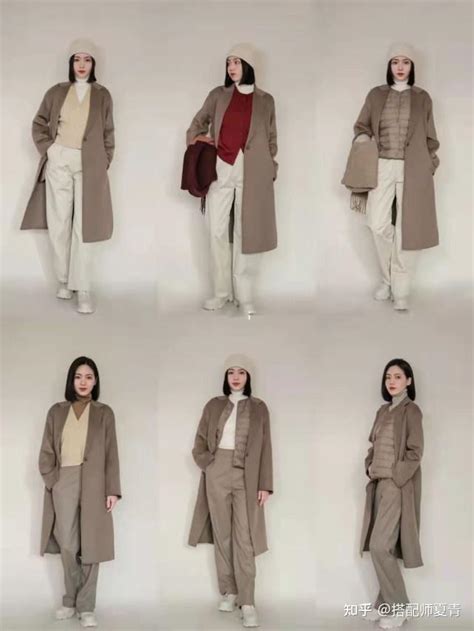 来自优衣库的秋冬穿搭灵感，46套一衣多穿模板，完胜zara 知乎