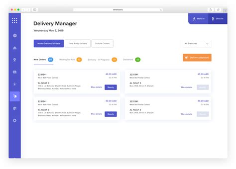 Delivery Management System Cloud Based POS System