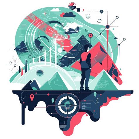 데이터분석터일러스트레이션 분석 프리미엄 벡터