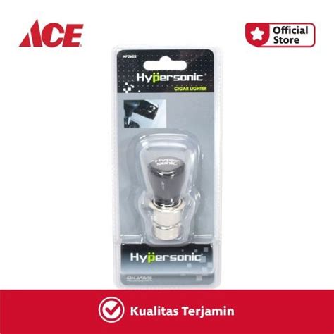 Jual Ace Hypersonic Soket Pemantik Api Mobil Hitam Shopee Indonesia