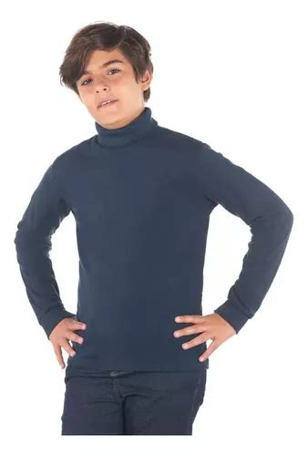 Playera Cuello Tortuga Niño Niña Varios Colores MercadoLibre