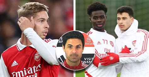 Arteta Shares Smith Rowe Injury Update Reveals If Saka And Martinelli