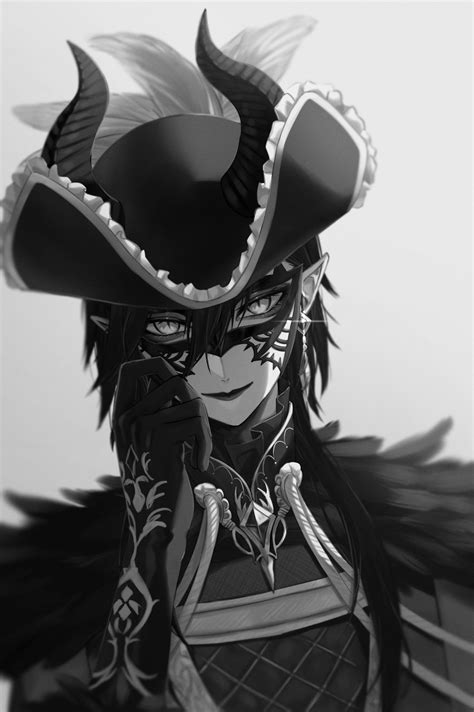 Malleus Draconia Twisted Wonderland Drawn By Naginaruki Danbooru