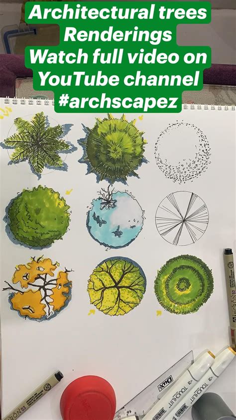 Architectural Trees Renderings Watch Full Video On Youtube Channel Archscapez Artofit