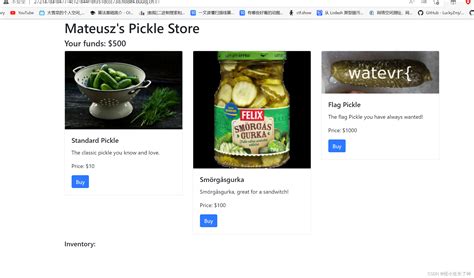 Watevrctf 2019 Pickle Store Csdn博客