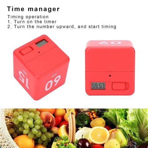 buy cube timer gravity sensor flip timer plastic cube timer gravity