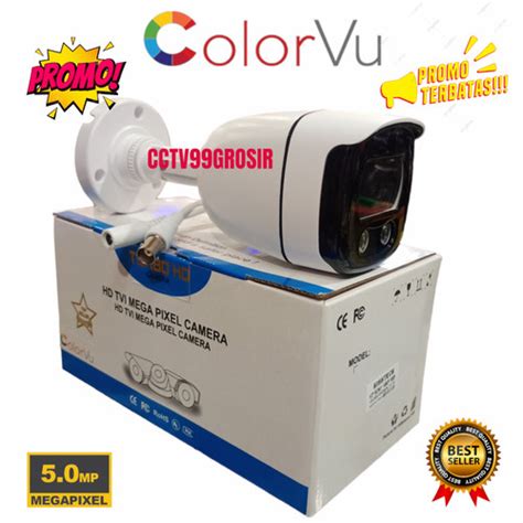 Jual KAMERA CCTV OUTDOOR COLORVU SIANG MALAM BERWARNA 5MP 1080P TURBO