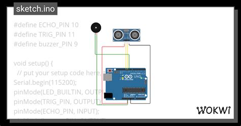 Ultra Sonic Copy Wokwi Esp32 Stm32 Arduino Simulator