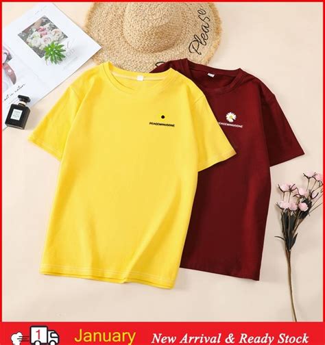 Hot Sale Korean Harajuku Sexy Breathable Daisy T Shirts Womens Short