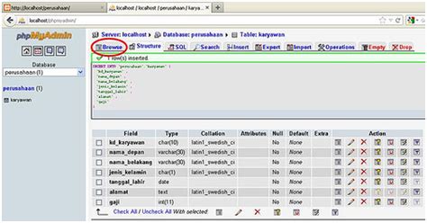 Indahnya Berbagi Membuat Database Menggunakan Mysql Dan Php