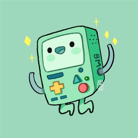 BMO бимо at art adventure time время приключений LaCatrala
