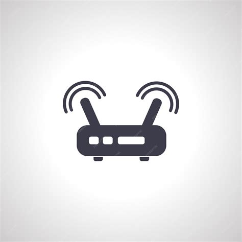 Premium Vector Wifi Modem Icon Wireless Router Icon Wifi Router Icon