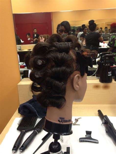 Another Barrel Curl Set Using Marcel Irons Barrel Curls Hair Styles