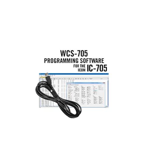 RT Systems WCS 705 Programming Software And RT 49 Cable For Icom IC 705