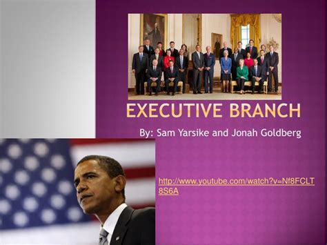 Ppt Executive Branch Powerpoint Presentation Free Download Id4058497