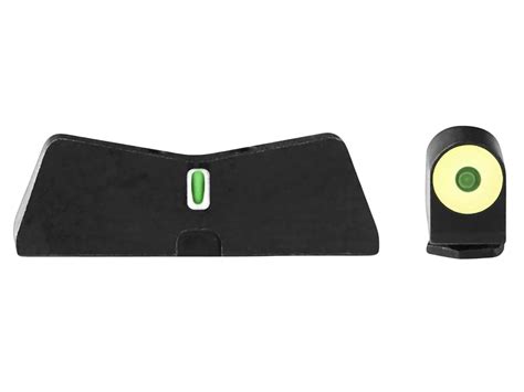 X X L Ledge Straight Eight Night Sight Set 3185 42 43 Heinie Glock 42