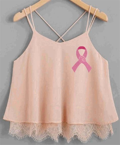 Breast Cancer Ribbon Embroidery Widoembroidery