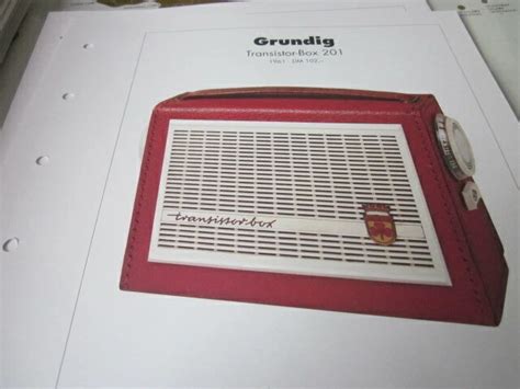 Grundig Transistor Box Vintage Transistorradio 1958 59 Eur 44 50 Picclick De