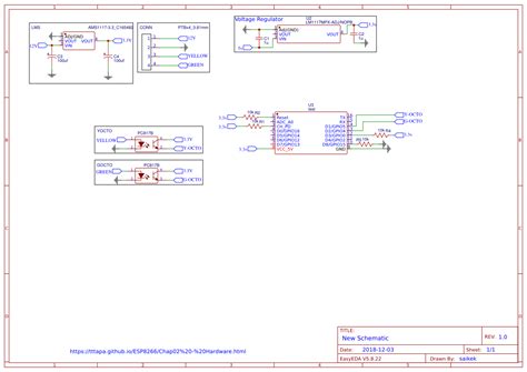 DSC To ESP8266 Board Platform For Creating And Sharing Projects OSHWLab